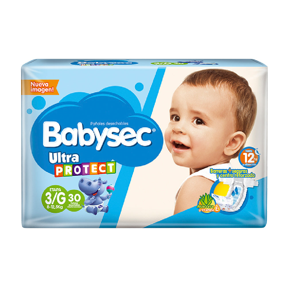 Pañales Babysec Etapa 3/G x 30 Unds – El mundo de Laura