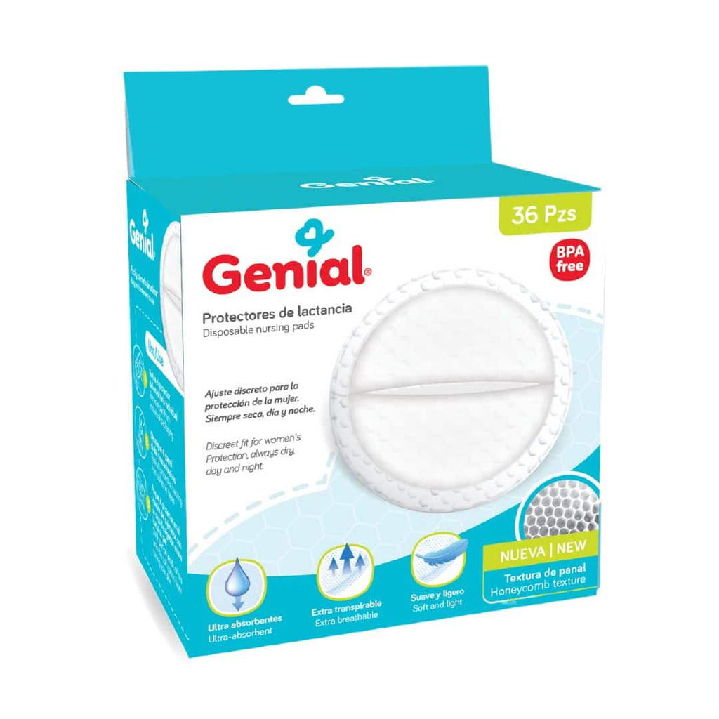 Protectores de Lactancia Genial 36 Piezas – El mundo de Laura